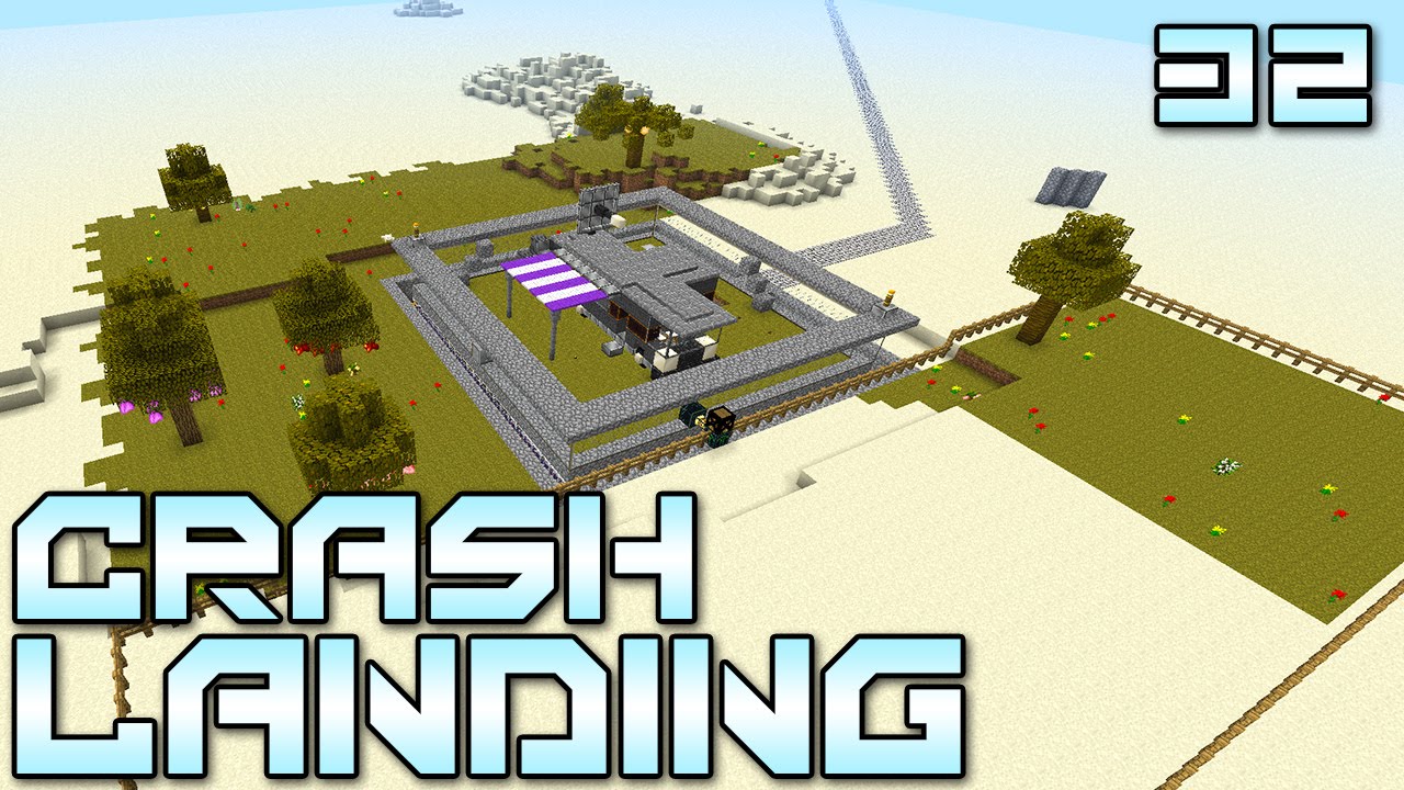 Minecraft Crash Landing 32 - "Feels Good To Be Home!!!" (Modded ...