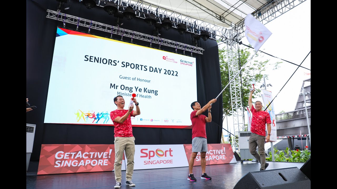 Seniors’ Sports Day - National Day Celebration - YouTube