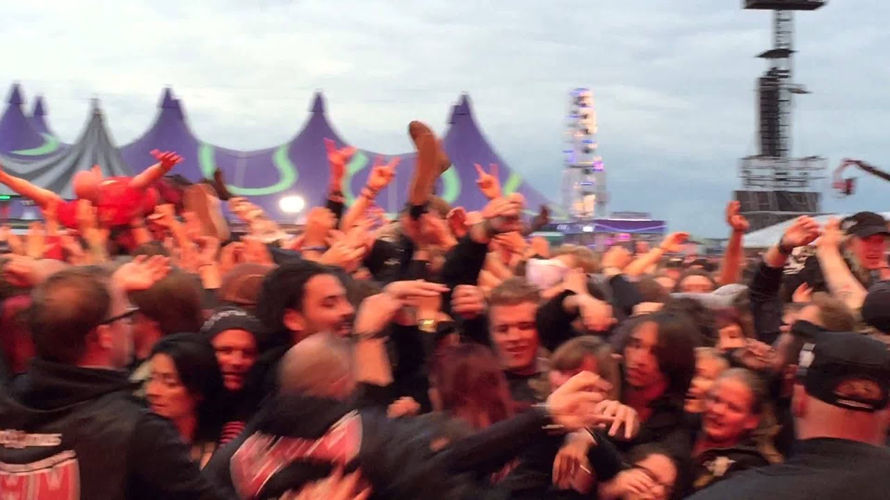 Graspop Crew Mainstage - In Flames 2015 - YouTube