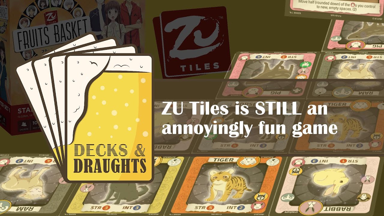 Once again, ZU Tiles surprises me as a deep, dorky tile game that you ...