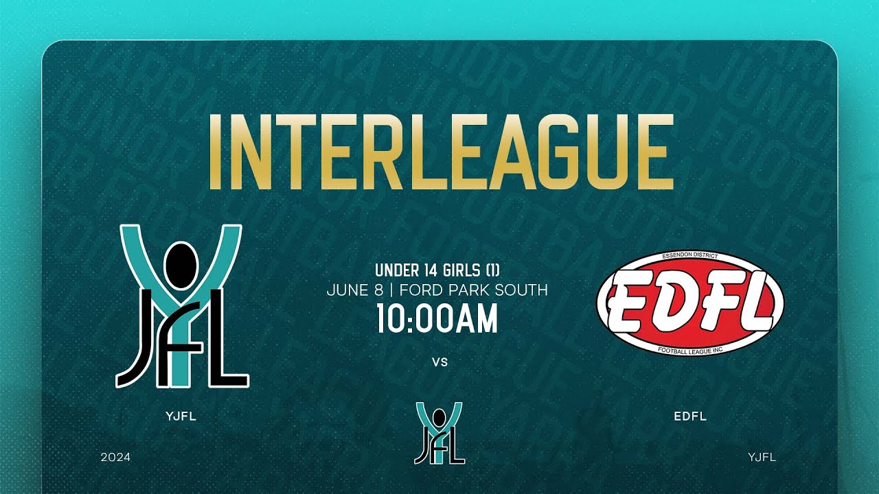2024 | Interleague | Rd 2 | Under 14 Girls Division 1 | YJFL vs EDFL ...