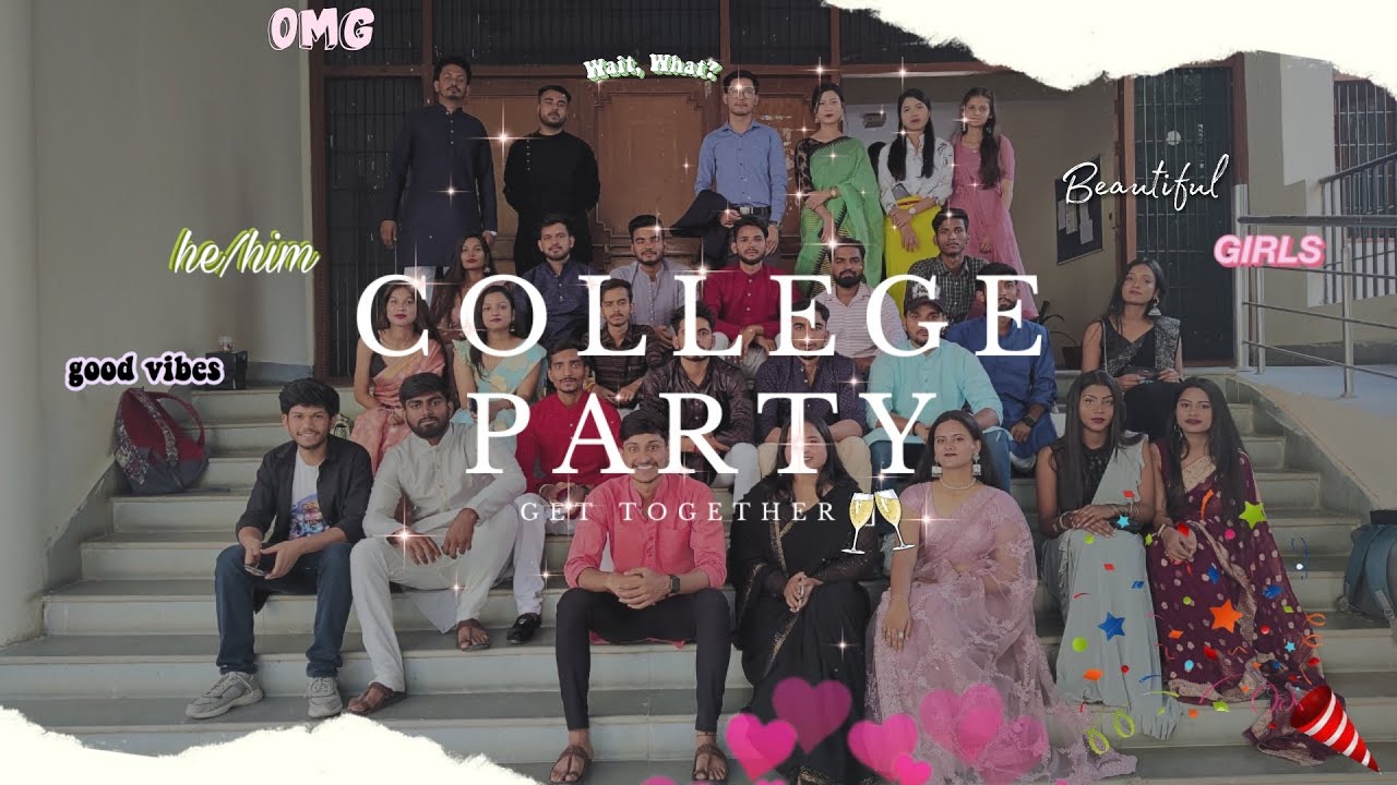 *COLLEGE PARTY* | A GET TOGETHER First Time in University | Cheers🥂 to ...