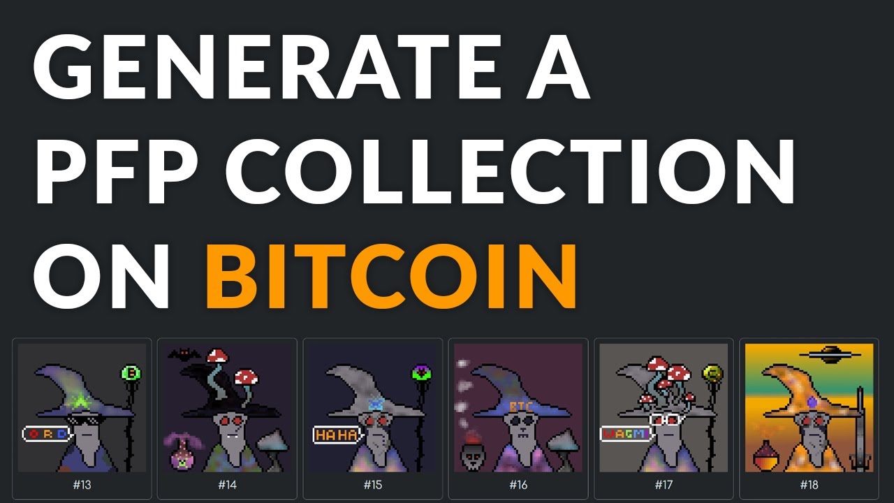 What is a GeneratOrd, and how can you create a PFP collection with it ...