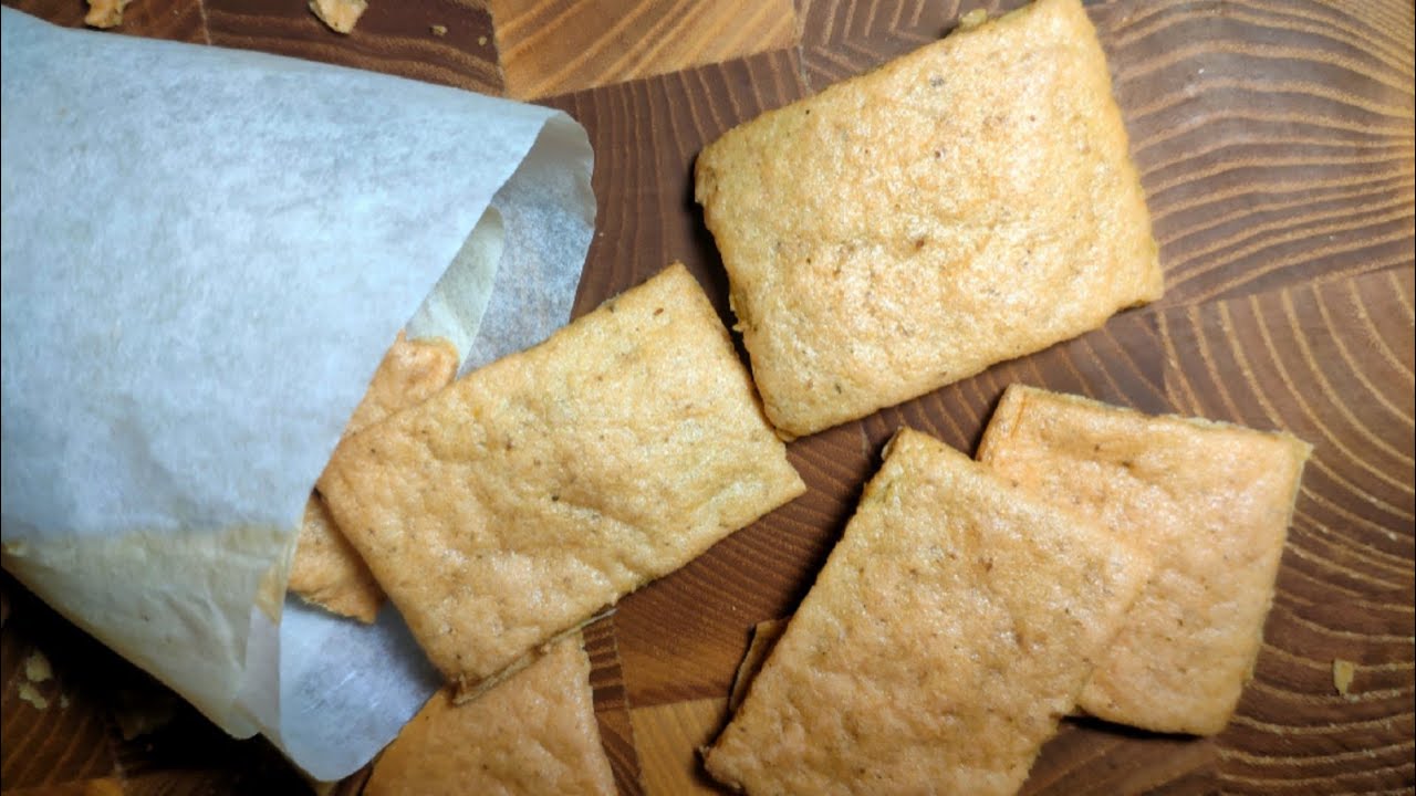 Red lentil chips Vegan best recipe - YouTube