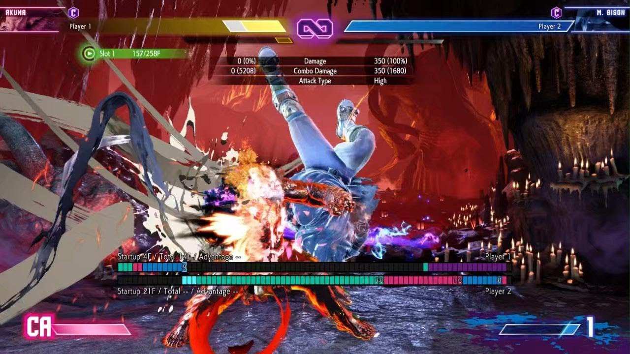 SF6 bait and punish Bison OD devil reverse - YouTube