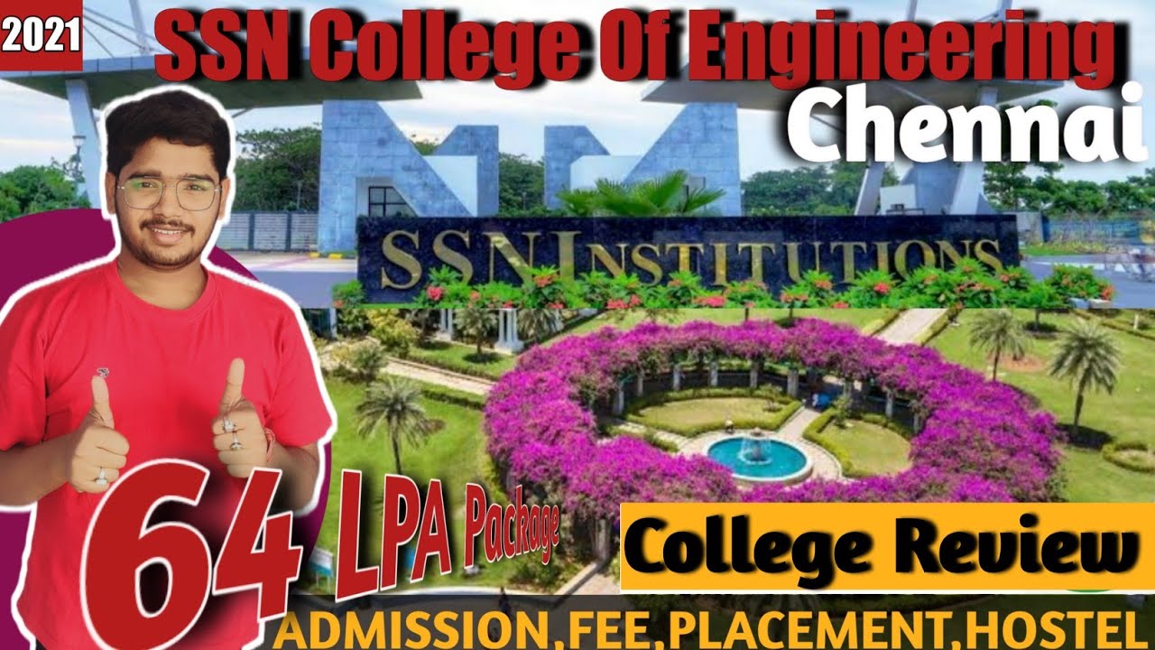 😍😱ssn college of engineering |COLLEGE REVIEW|ADMISSION|FEE|PLACEMENT ...