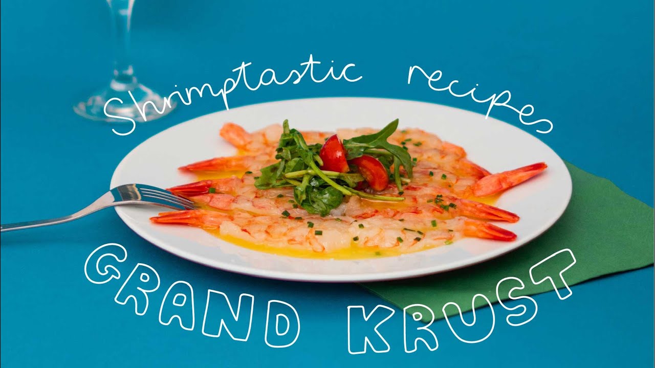 Argentine red shrimp carpaccio - Recipe by #GrandKrust - YouTube