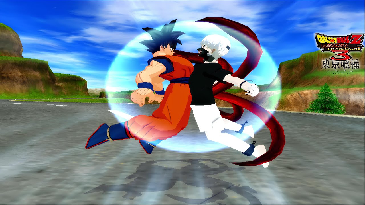 Goku & Kaneki Ken Kagune Tokyo Ghoul X DBZ Fusion - Dragon Ball Budokai ...