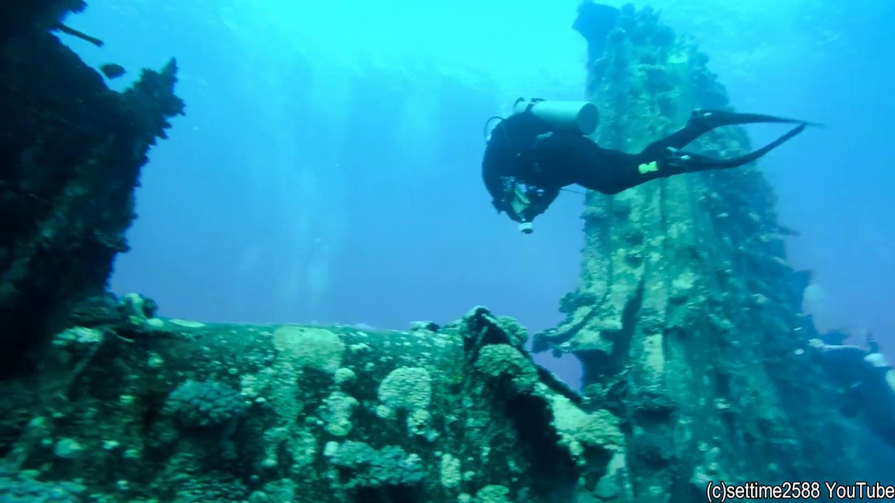 Scuba Diving on the Million Hope Wreck, Red Sea, Egypt - YouTube