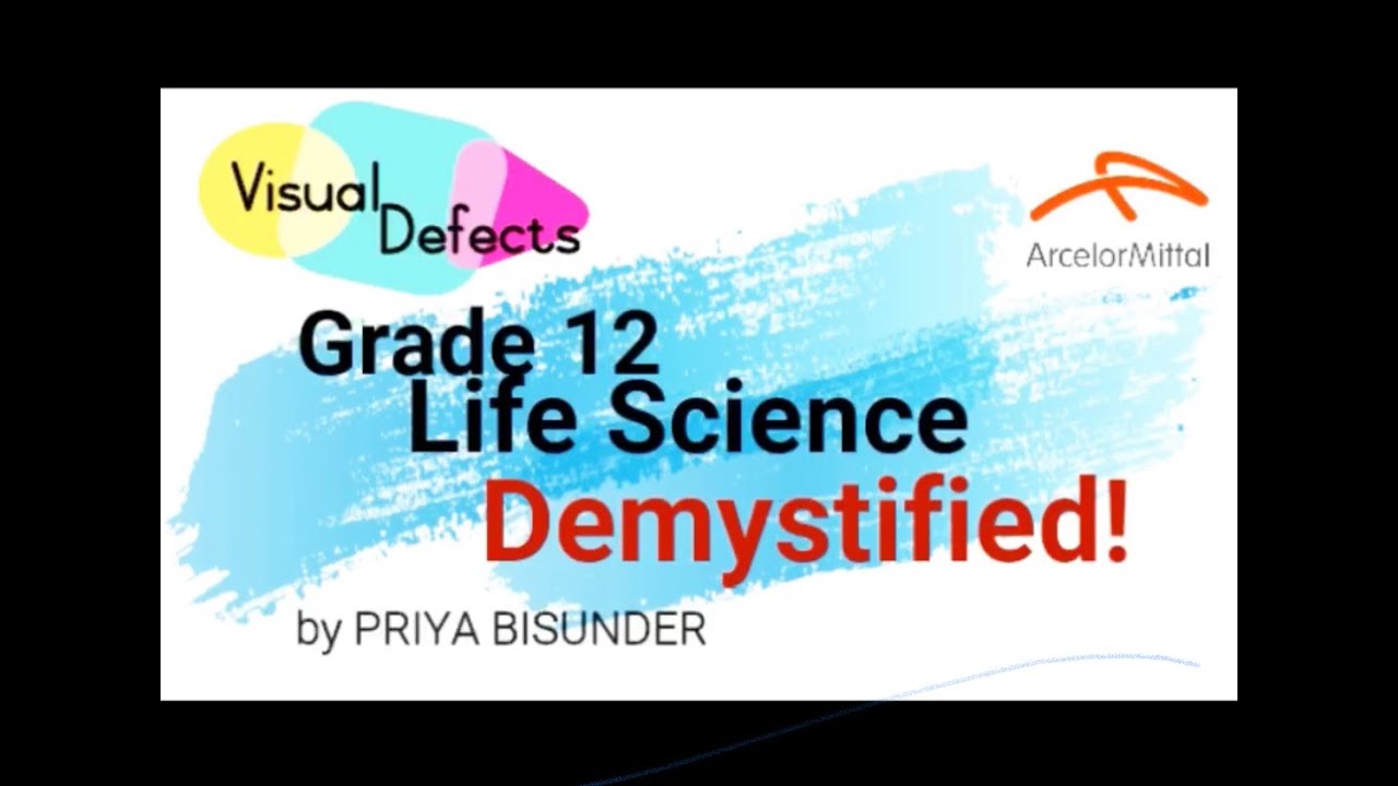 Grade 12 Life science Session on the Nature & Treatment of Visual ...