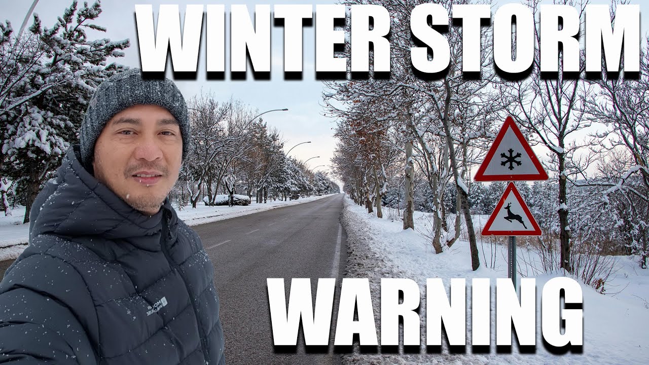 WINTER STORM WARNING - YouTube