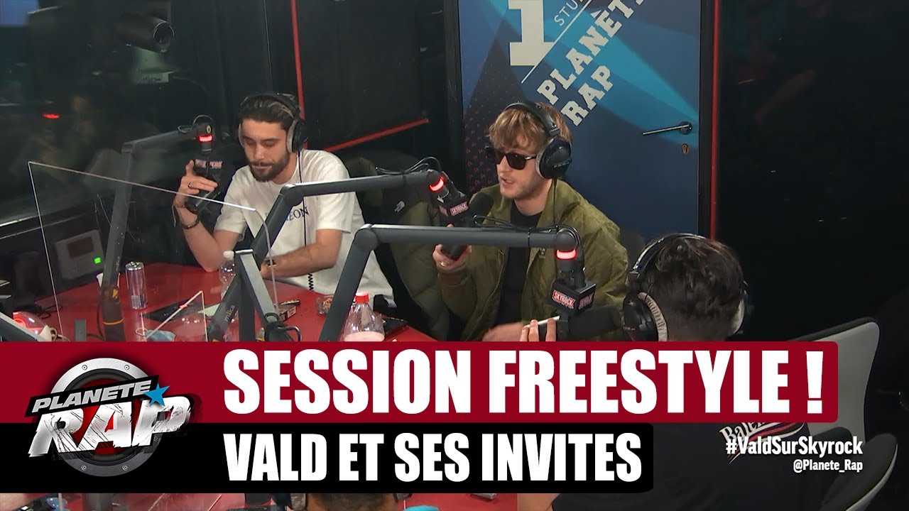 Vald - 3ème SESSION FREESTYLE ! avec Yonidas, Charles BDL & Rafal ! # ...