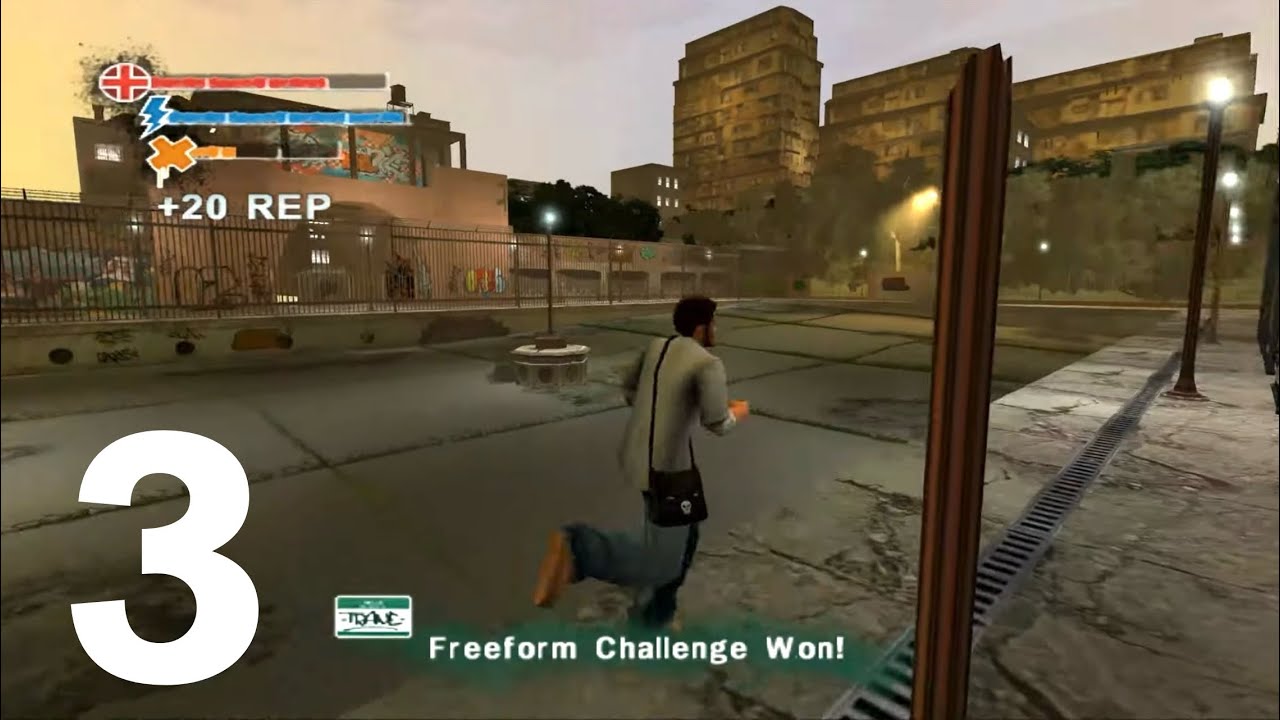 Marc Eckō's Getting Up PS2 Game Part 3 The Pool Yard - YouTube