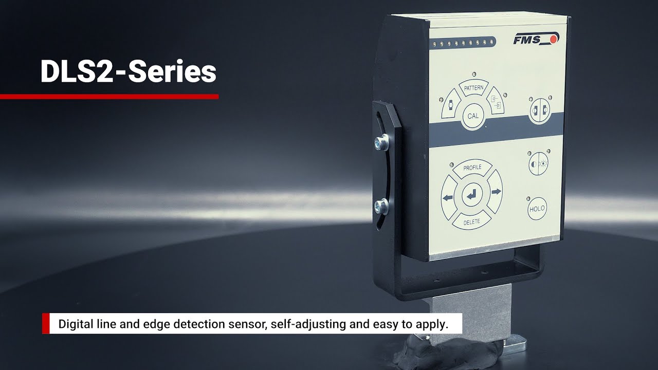 Digital line and edge detection sensor,self-adjusting and easy to apply ...