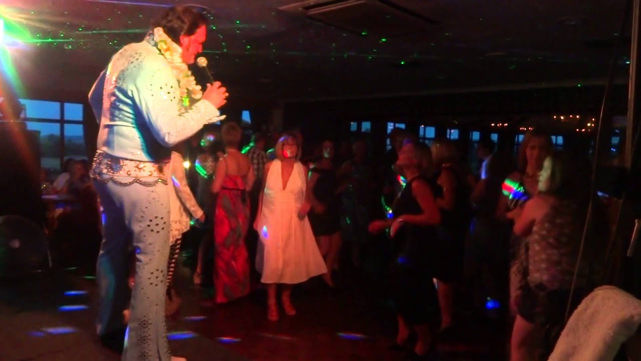 Barry Paull as Elvis performing at Oake Manor - YouTube
