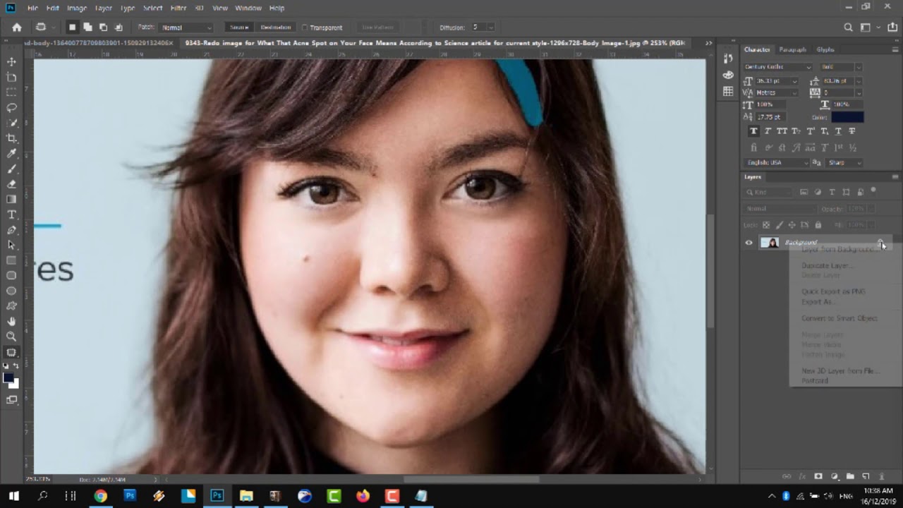 How to Remove Objects/Unwanted Image on an Image.. - YouTube