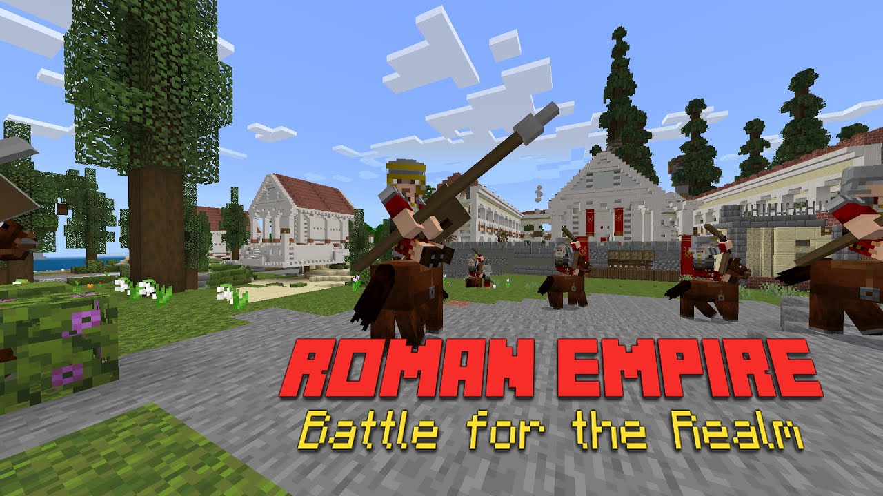 Roman Empire in Minecraft! (Montagne) - YouTube