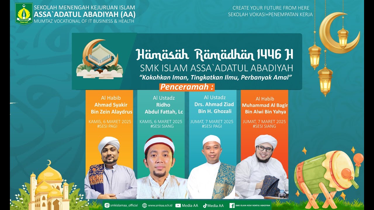 Tausyiah Sanlat yang disampai Habib Muhammad Al Bagir Bin Alwi Bin ...