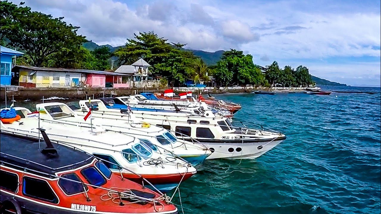 PELABUHAN Speed Soasio Tidore Kepulauan 2022 Maluku Utara - YouTube