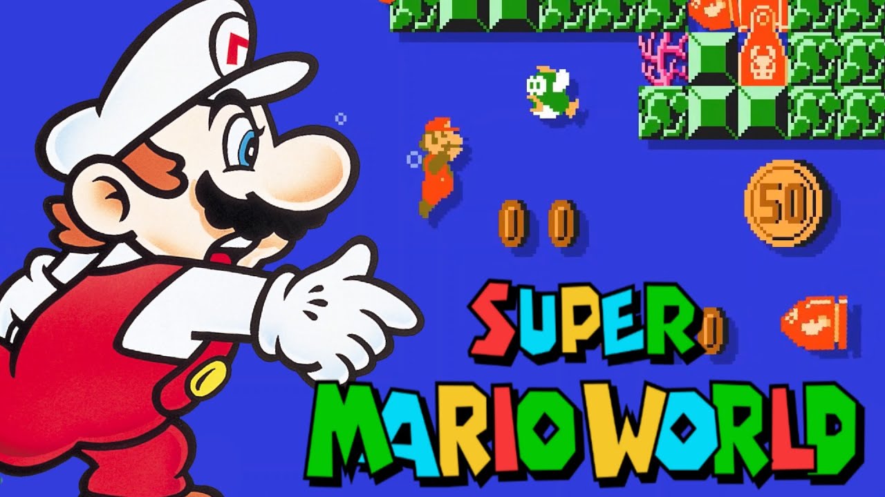 All Super Mario World Underwater Levels Remade in SMM2 (SMB Style ...
