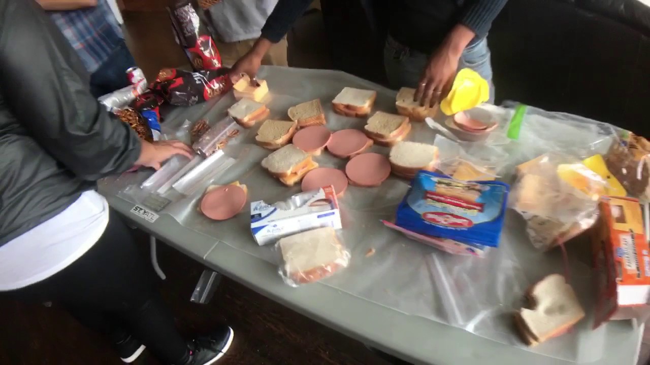StayATL Team Preparing Food For The Homeless - YouTube