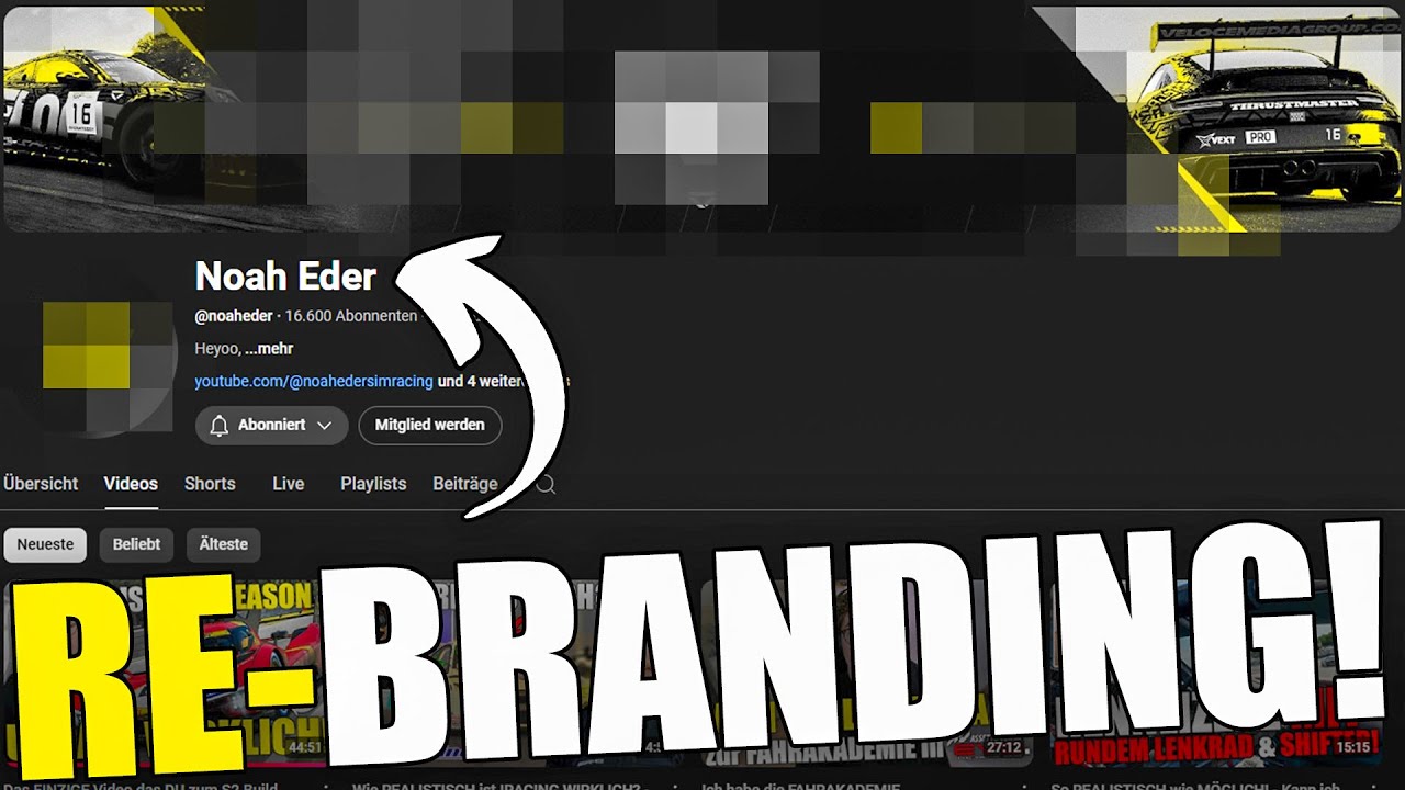 Mein ERSTES LOGO! - Ein brandneues Design | Noah Eder - YouTube