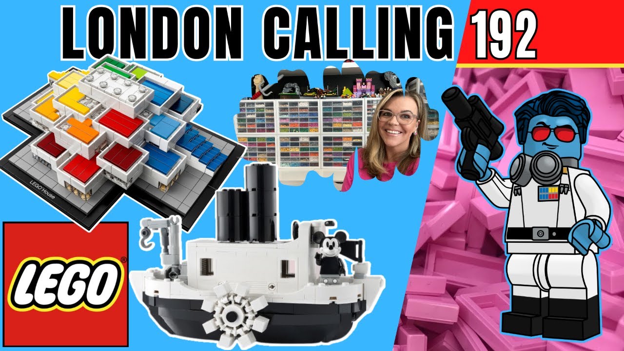 LONDON CALLING 192 FRIDAY LEGO LIVE STREAM - With Special Guest Emilee ...