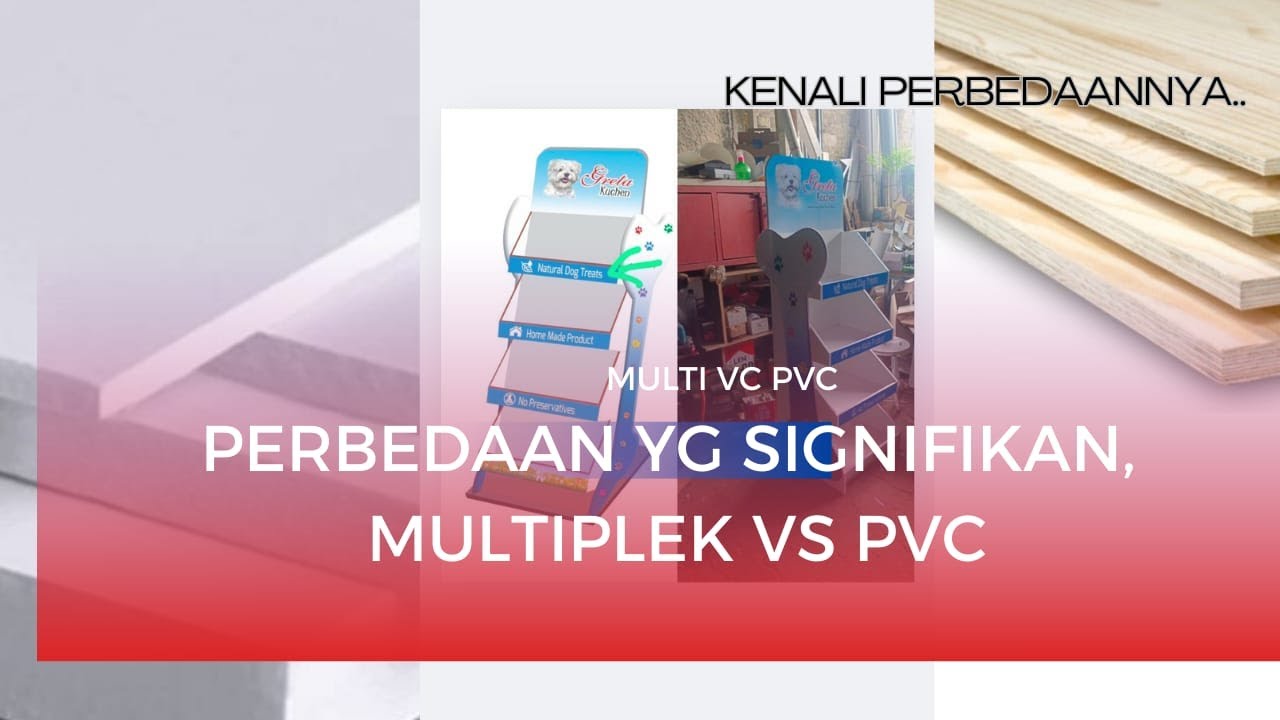 PERBEDAAN PVC BOARD DENGAN MULTIPLEK - 085813461414 - YouTube