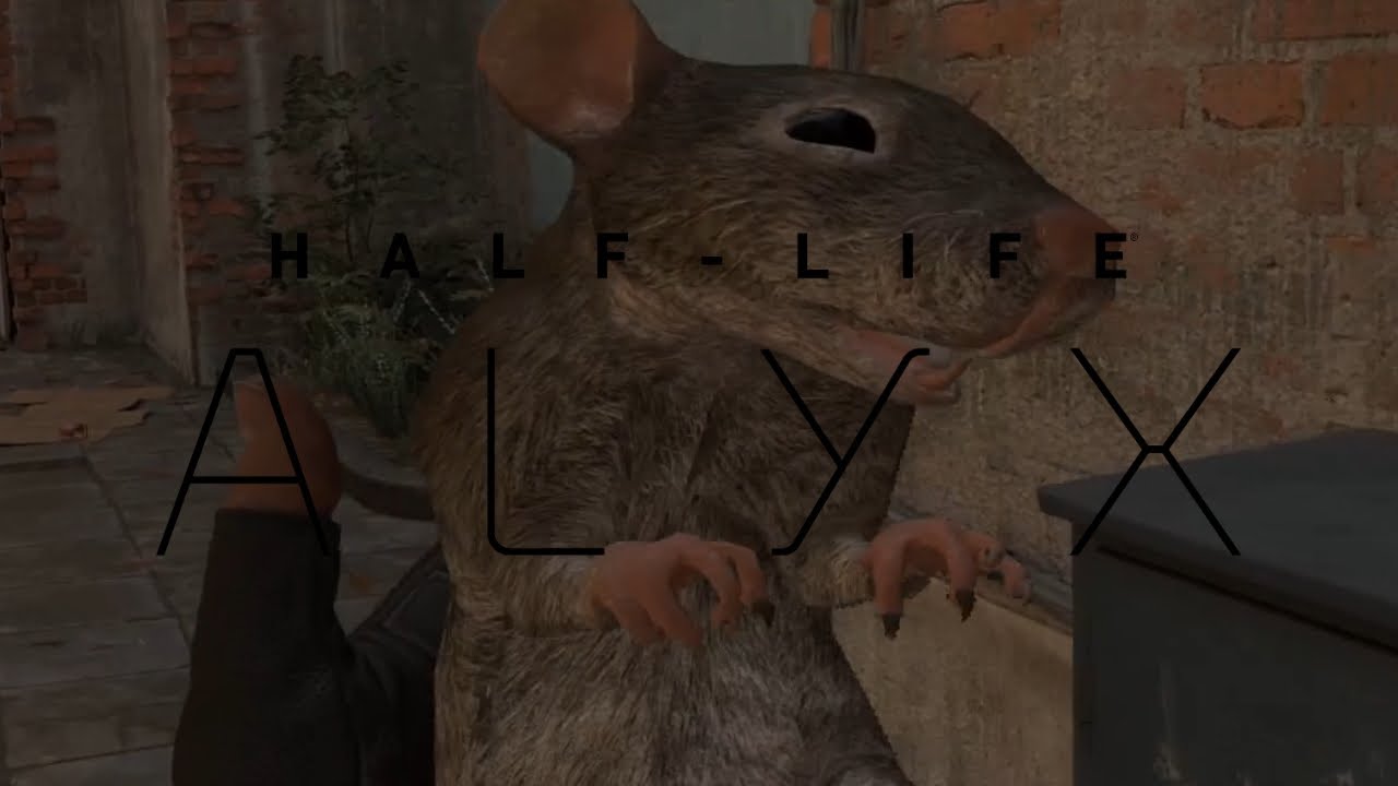HALF LIFE ALYX the RAT ATTACK - YouTube