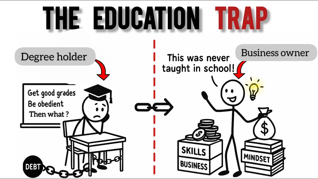 The Education Trap - Why the Education System Keeps You Poor | Wake Up ...