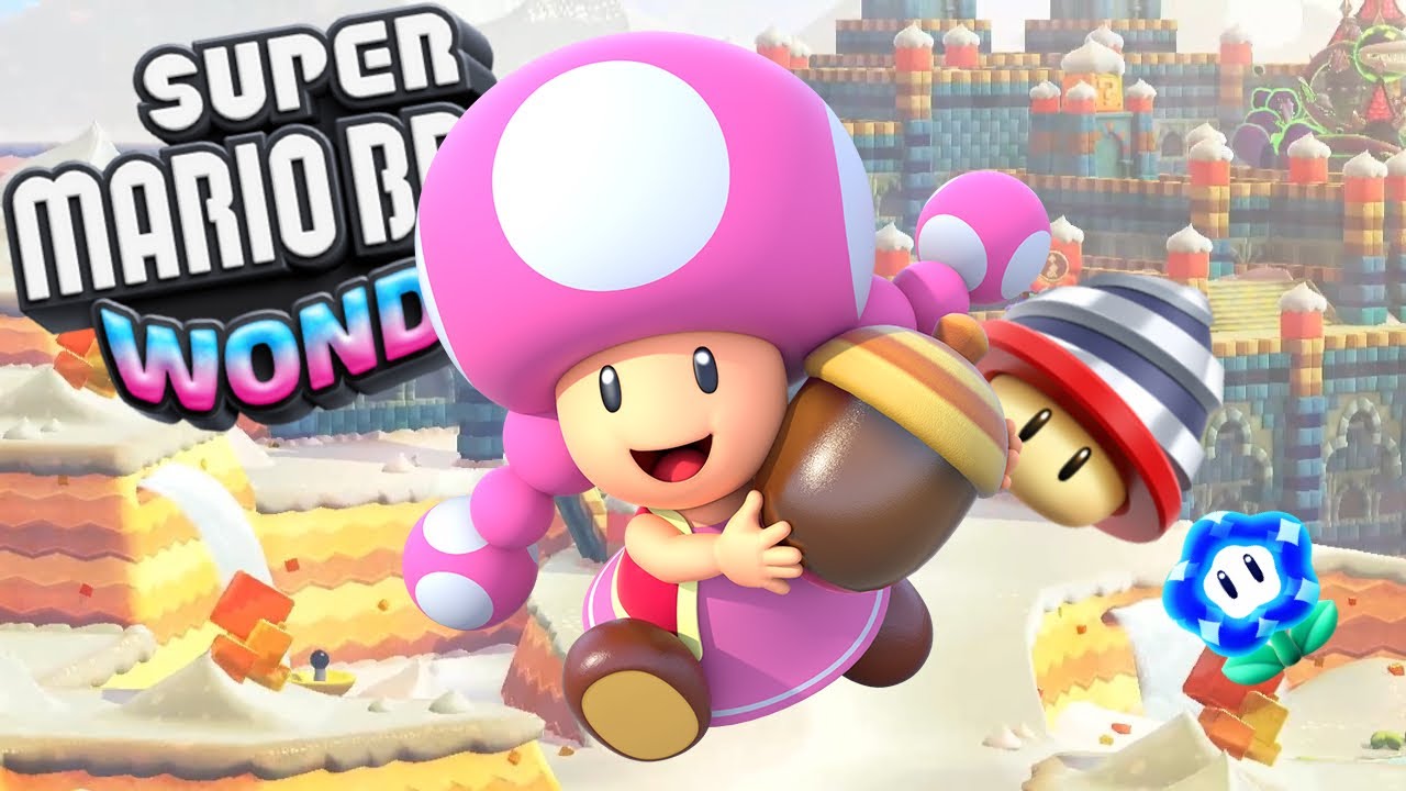 🖤 Ahora TOADETTE es una GÒTICA 🎀 - Super Mario Bros WONDER / Capitulo 7 ...