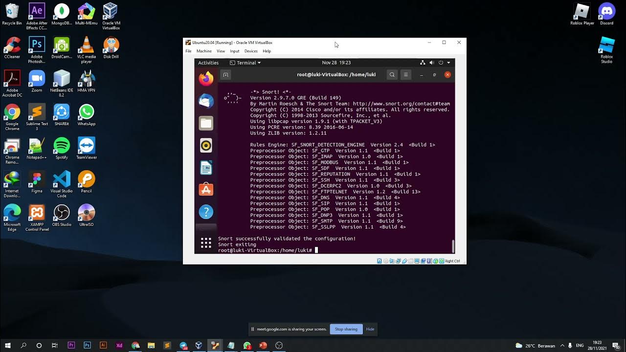 Instalasi dan Implementasi IDPS Snort, Ubuntu 20.04 - YouTube