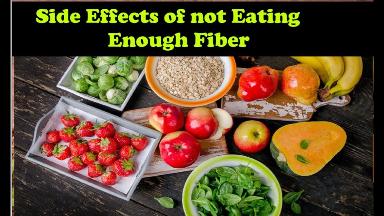 SIDE EFFECTS OF NOT EATING ENOUGH FIBER ACCORDING TO SCIENCE - YouTube