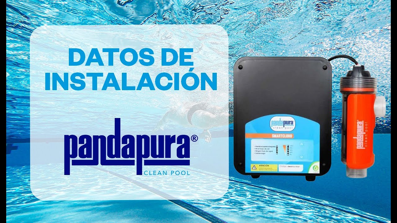 Programación datos de instalación SMART CLORO PANDAPURA - YouTube