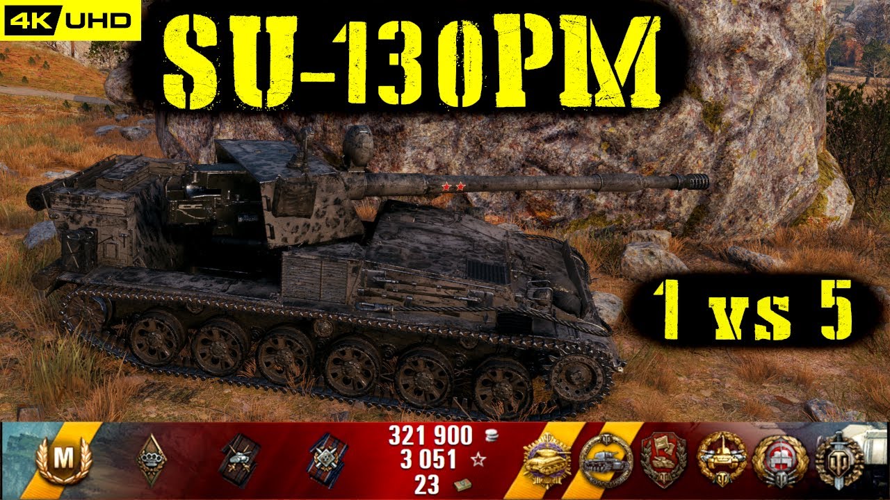 World of Tanks SU-130PM Replay - 11 Kills 6.8K DMG(Patch 1.7.0) - YouTube