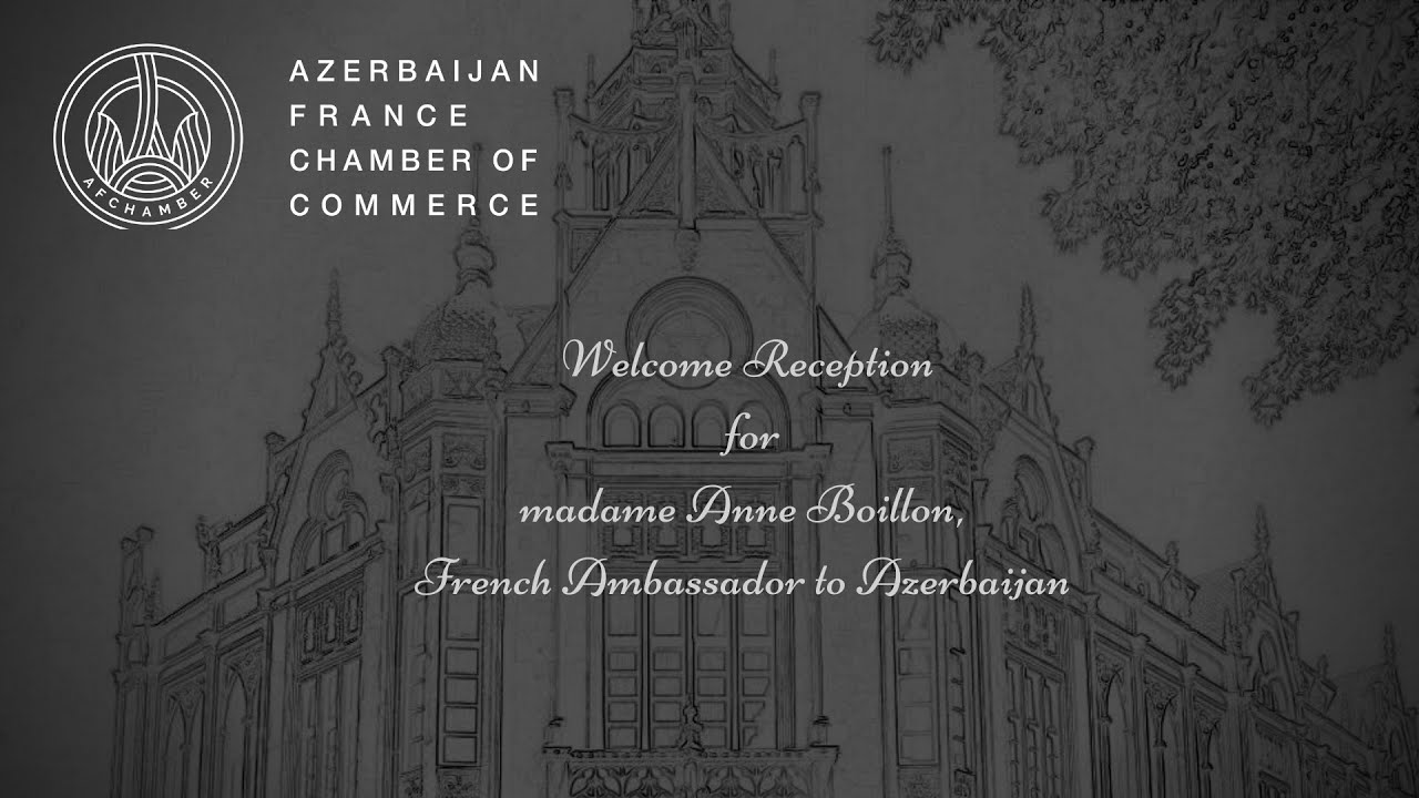 Welcome Reception in honor of madame Anne Boillon, the Ambassador of ...