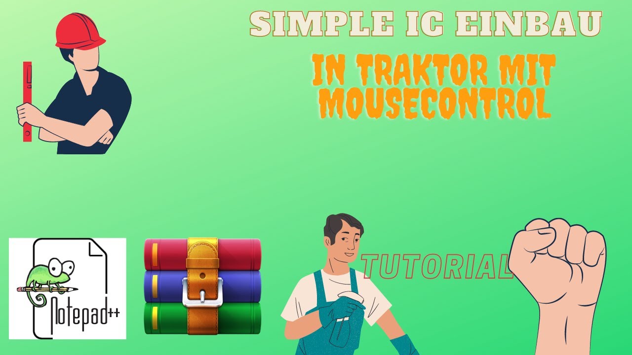 [LS19] - Simple IC einbau in einen Traktor mit Mousecontrol | Tutorial ...