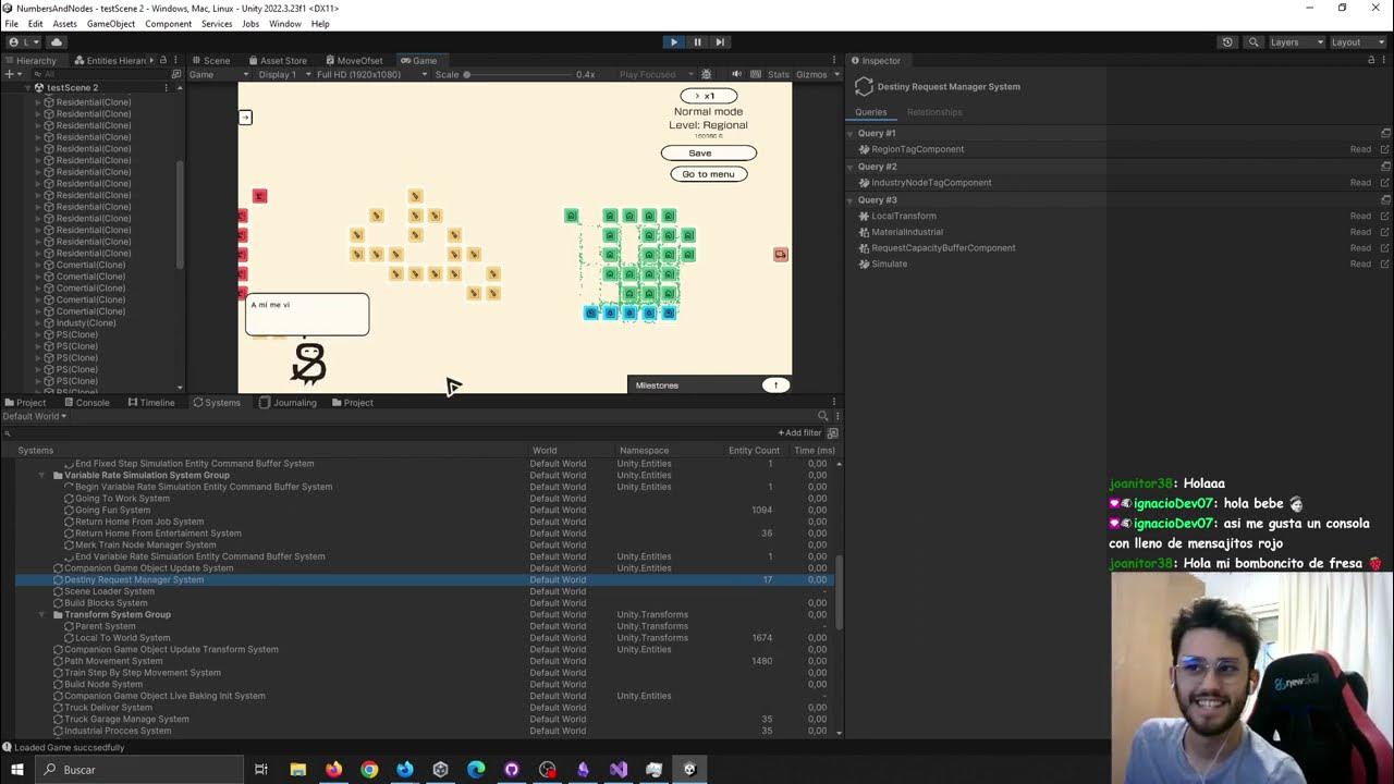 Game dev || juego de gestion de recursos: Numbers & nodes [Unity DOTS] #264 - YouTube