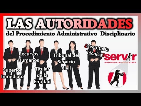 ÓRGANO INSTRUCTOR, SANCIONADOR Y SECRETARÍA TÉCNICA en el Procedimiento Disciplinario | SERVIR