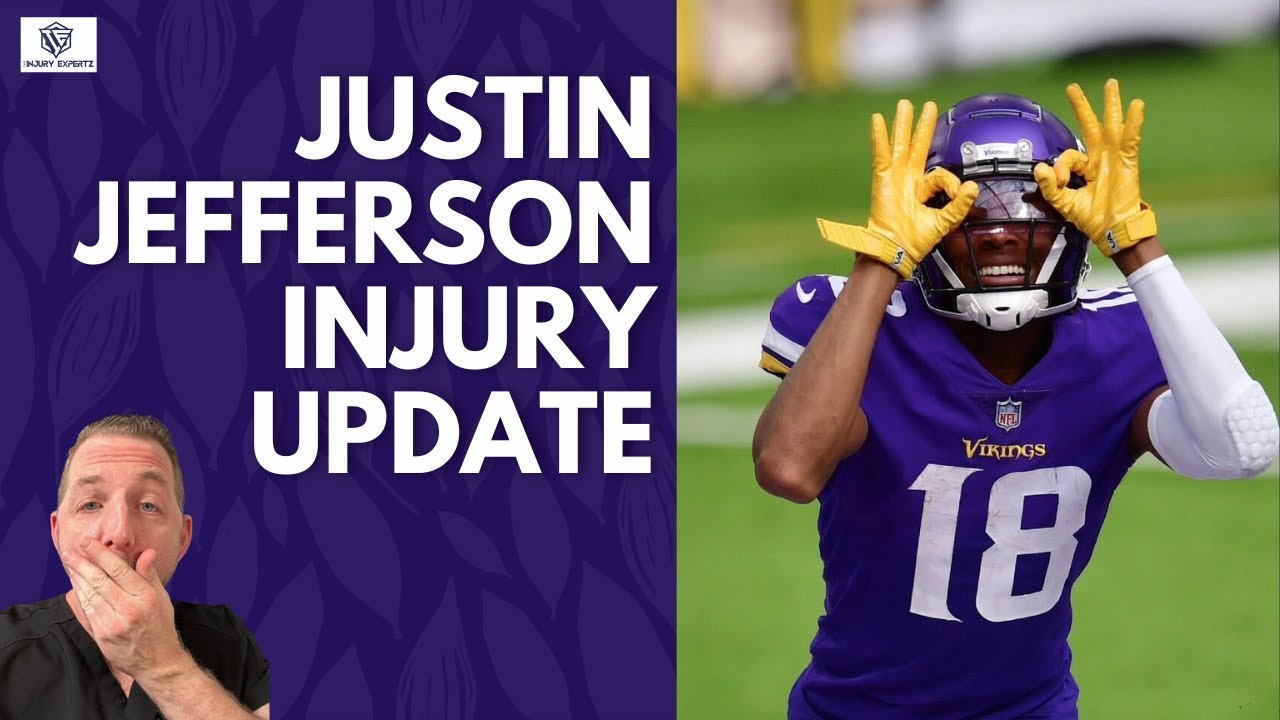 Justin Jefferson Hamstring injury concerns! - YouTube