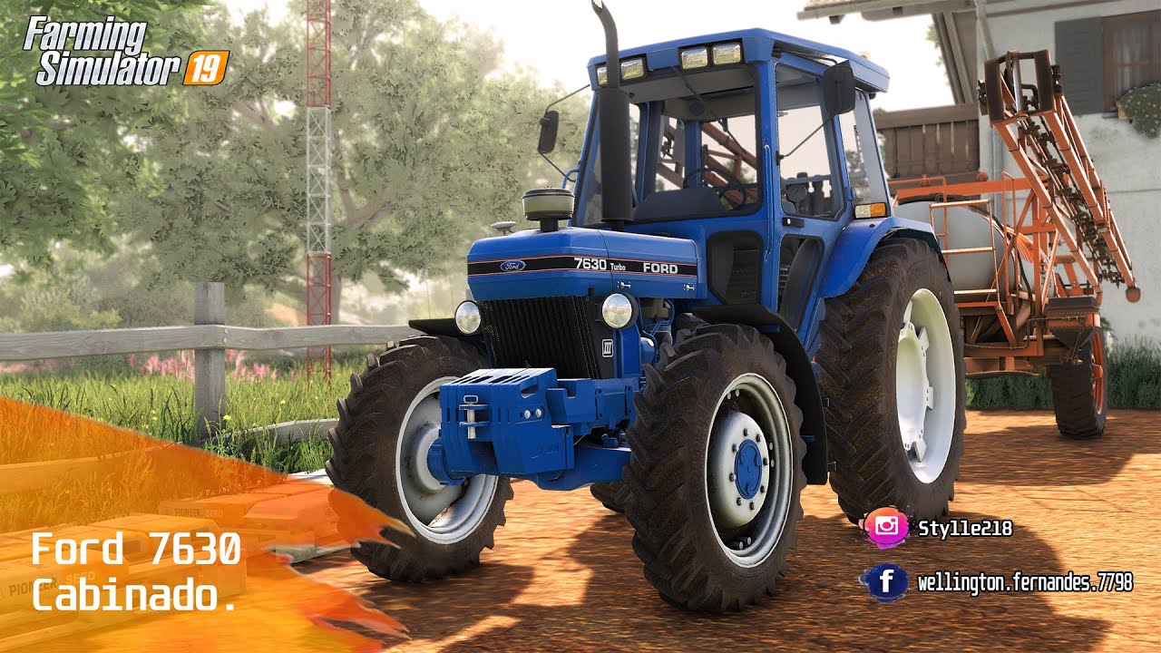 Compramos um Ford 7630 zero | Fazenda Fortaleza | Farming Simulator 19 ...