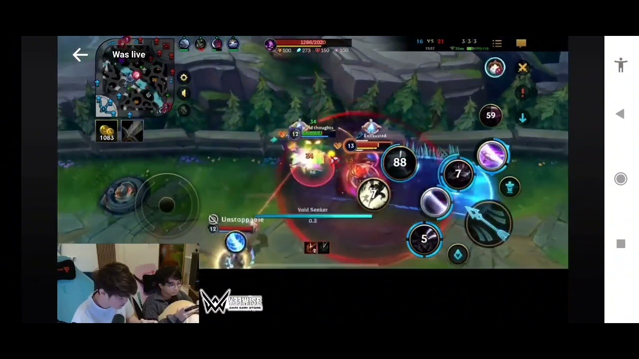 Veewise ng ml at si demonkite nakalaban natin sa wild rift😁 ️♥️ - YouTube