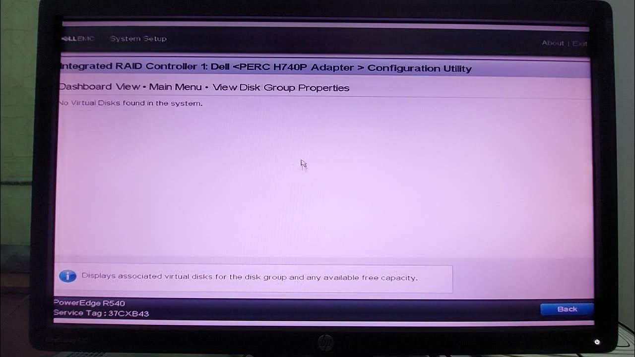Dell emc poweredge r540 | RAID Configuration - YouTube