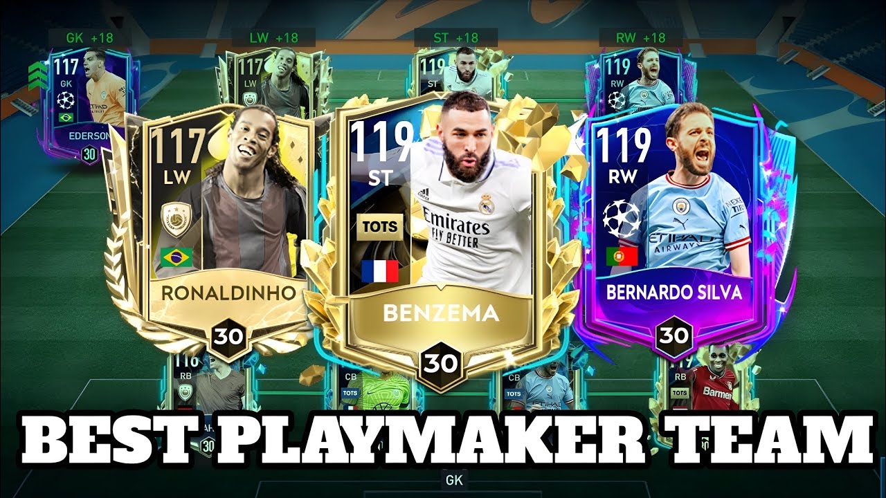 4-3-3 ATTACK BEST PLAYMAKER TEAM UPGRADE IN FIFA MOBILE 23 - YouTube