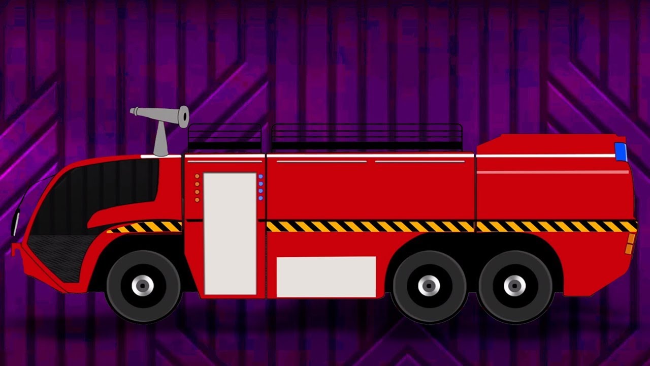 Fire Truck Formation And Uses | Car Cartoons Videos For Children - YouTube