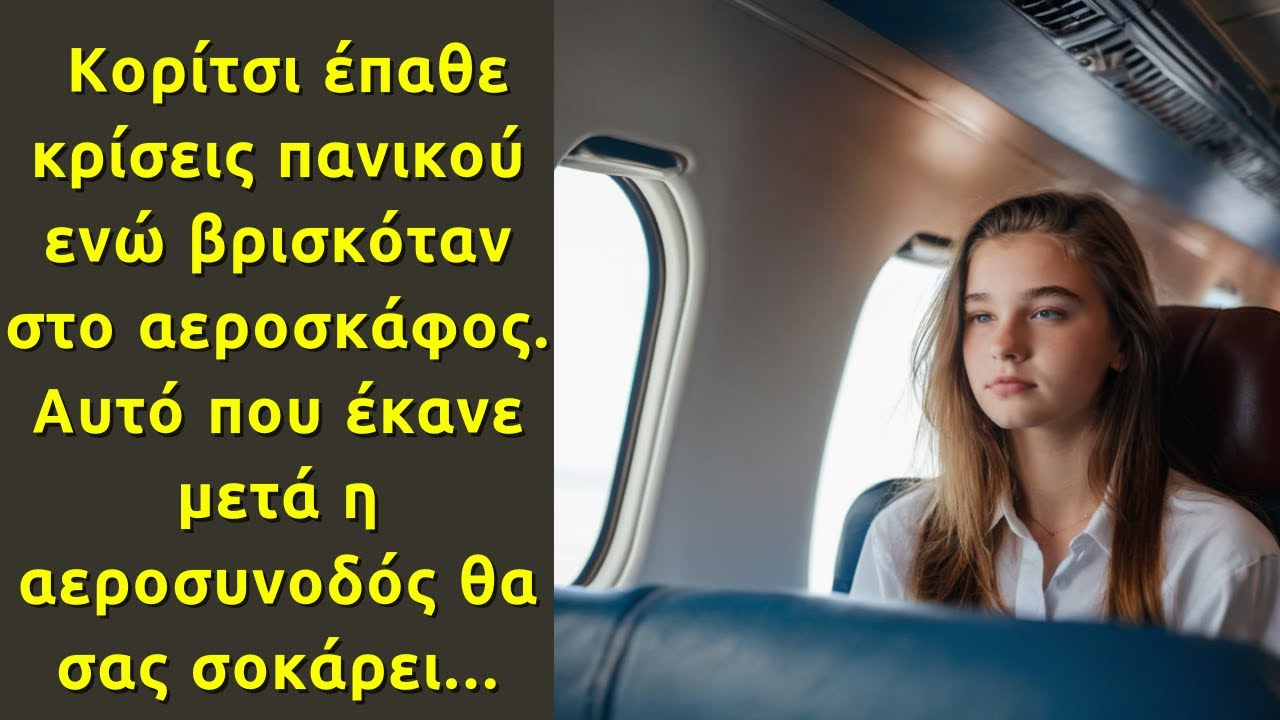 Kορίτσι έπαθε κρίση πανικού ενώ βρισκόταν στο αεροσκάφος. Αυτό που ...