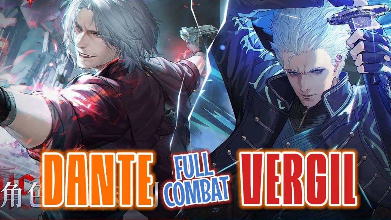 DANTE & VERGIL COMBAT SHOWCASE (DMC5) || PGR GLOBAL - YouTube