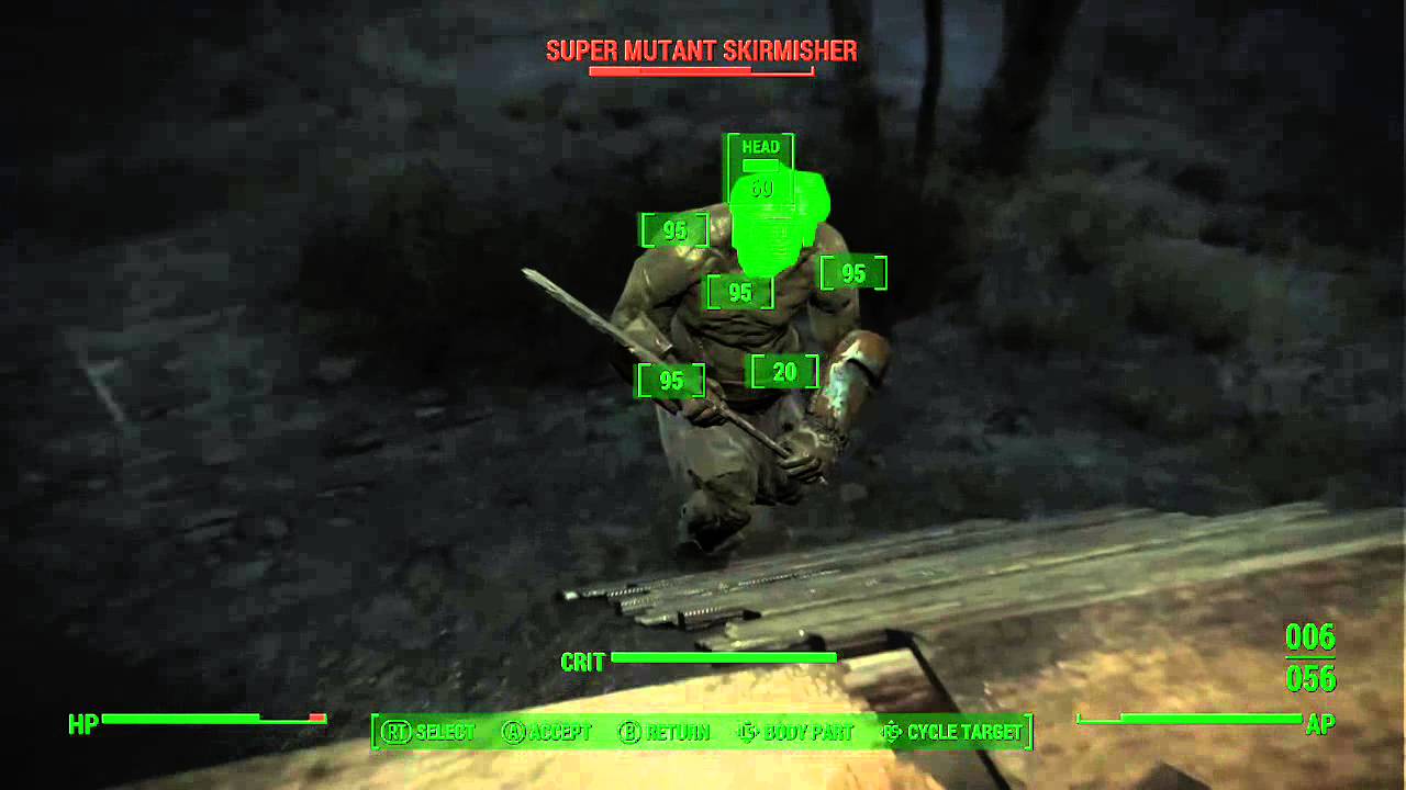 FO4 Super Mutant Body Homerun - YouTube