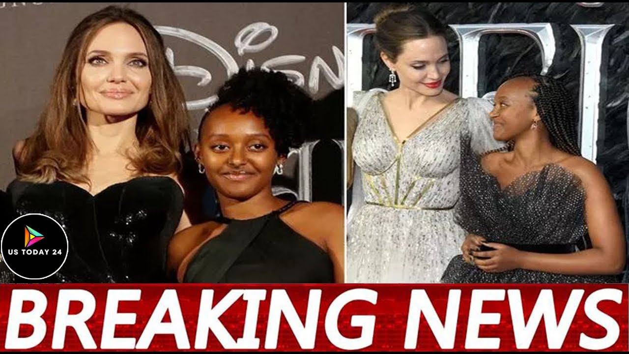 Angelina Jolie's daughter Zahara's dynamite personality shines in rare ...