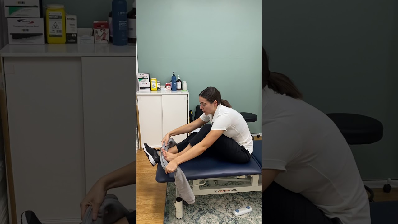 Active Assisted Dorsiflexion - YouTube